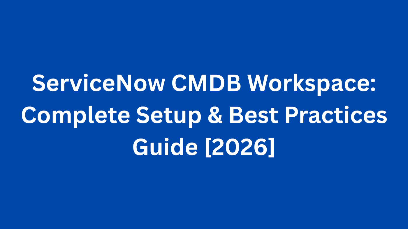 ServiceNow CMDB Discovery Without the Complexity